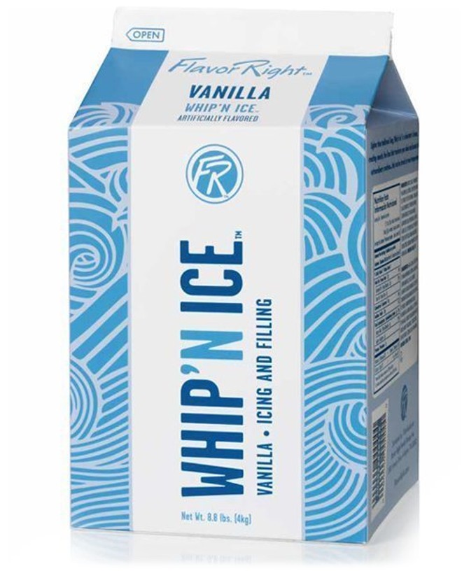 Whip'n Ice Icing y Filling - Vainilla Flavor Right™